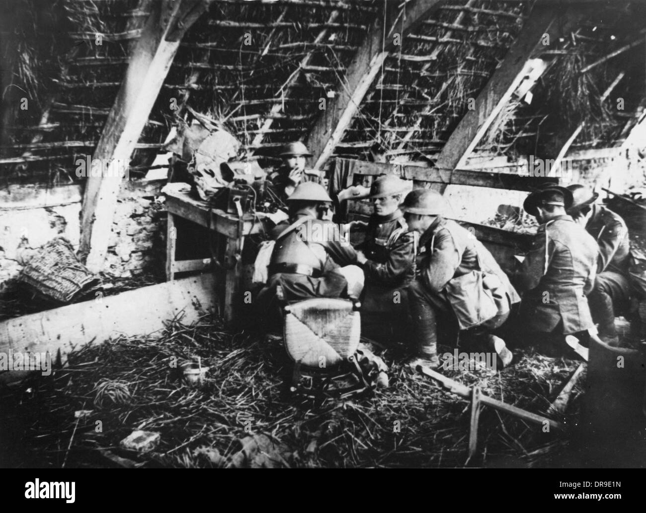World war one wwi first world war artillery british hi-res stock ...