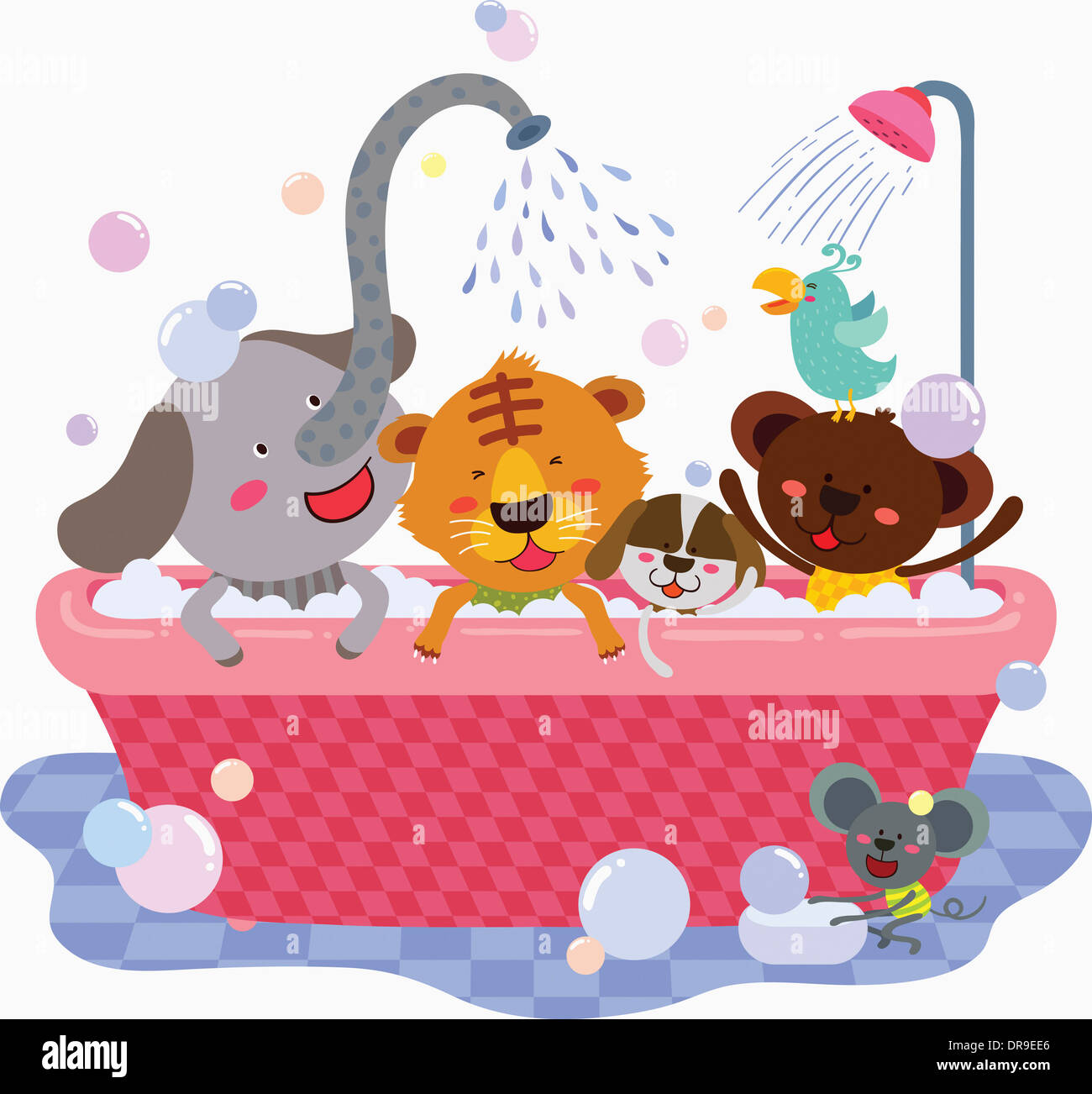 Tiger Painting On Elephant High Resolution Stock Photography and Images ...