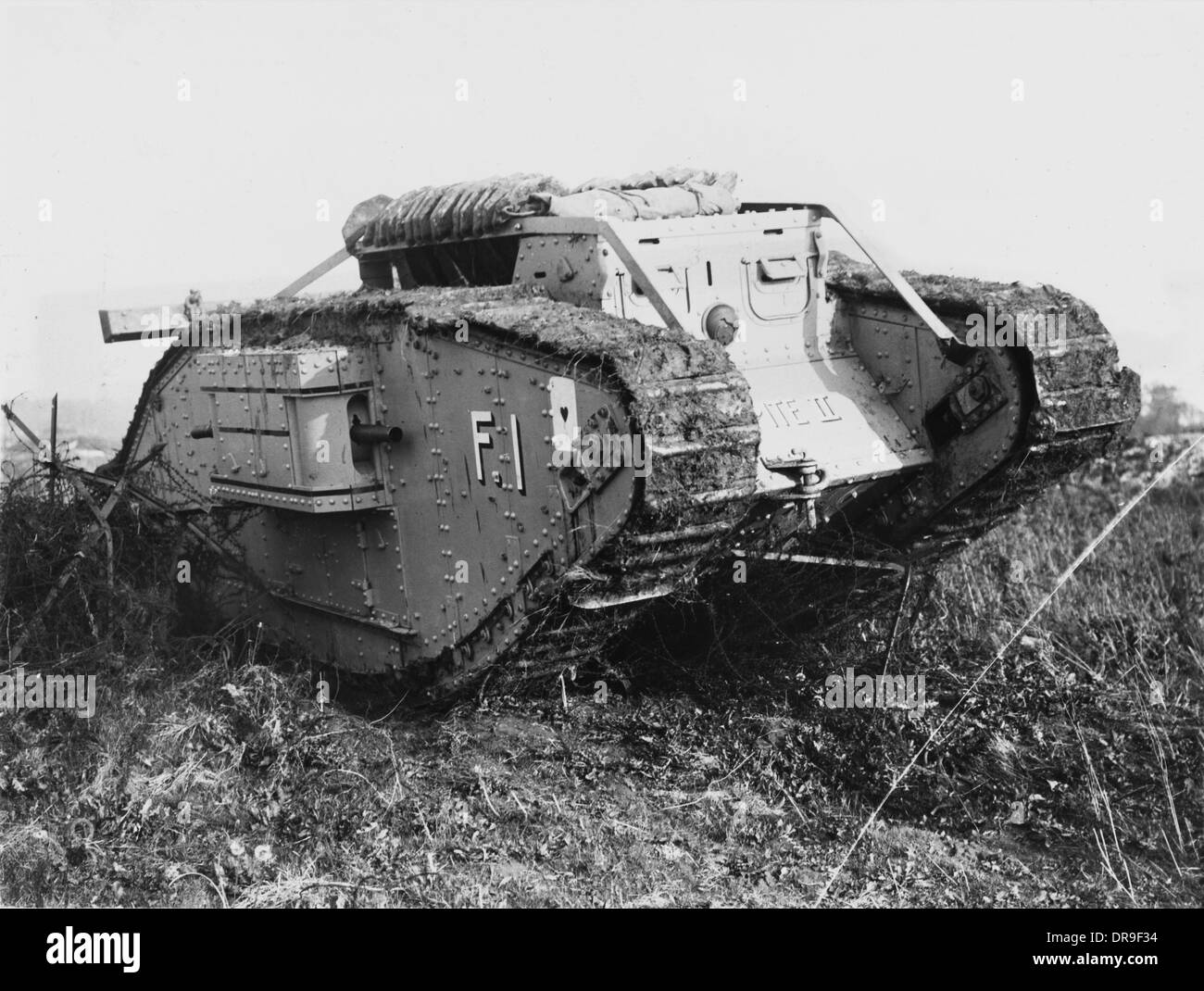 Tank F1 1917 Stock Photo - Alamy