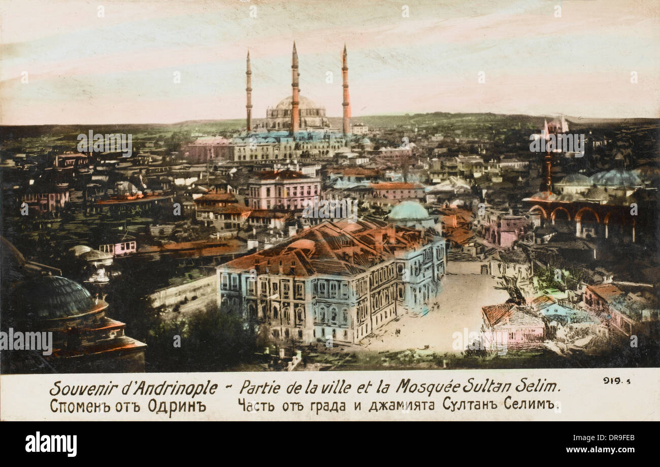 Edirne - formerly Adrianople, Turkey Stock Photo - Alamy