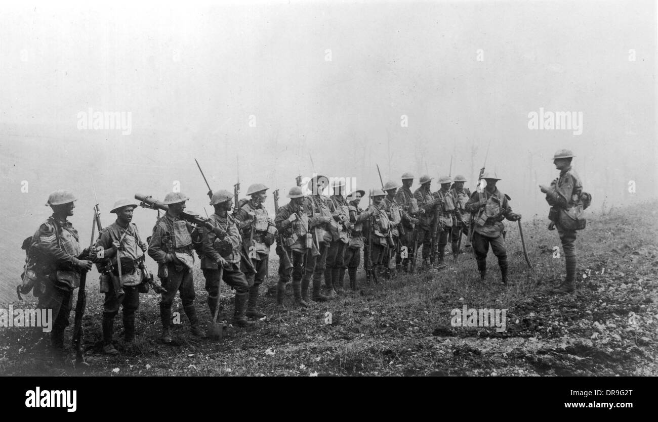 British Front in France 1917 Stock Photo - Alamy