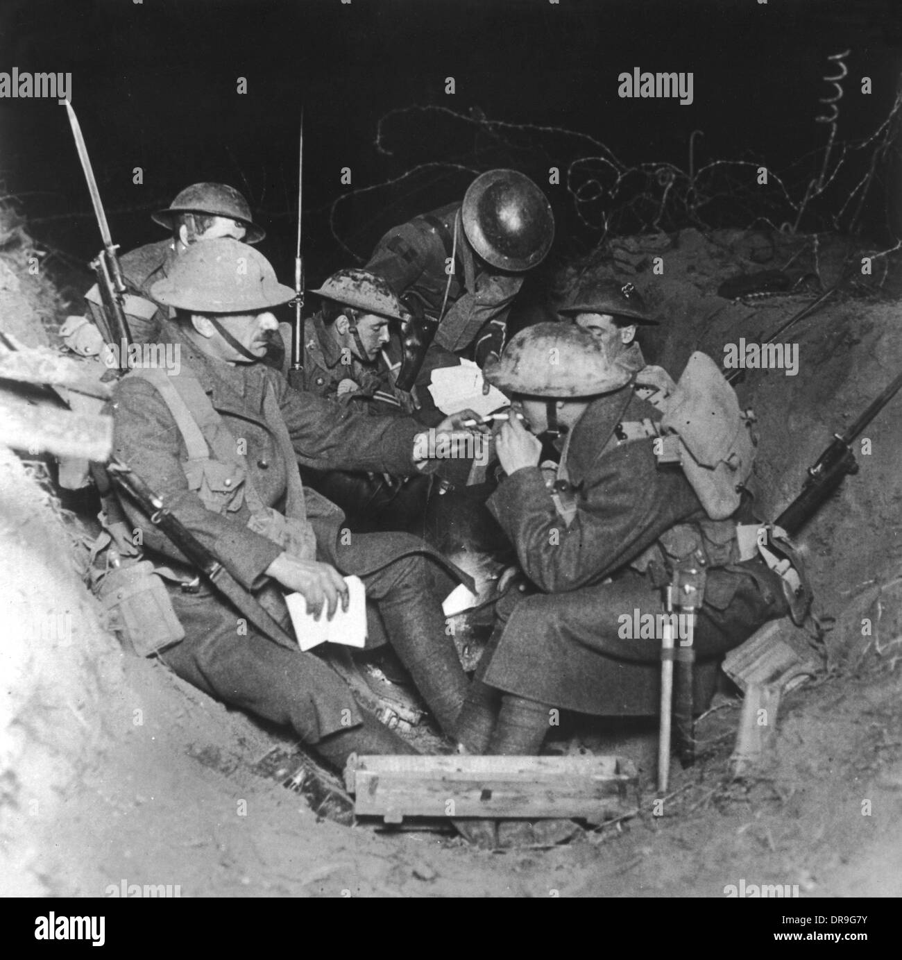 Soldiers life in france hi-res stock photography and images - Alamy