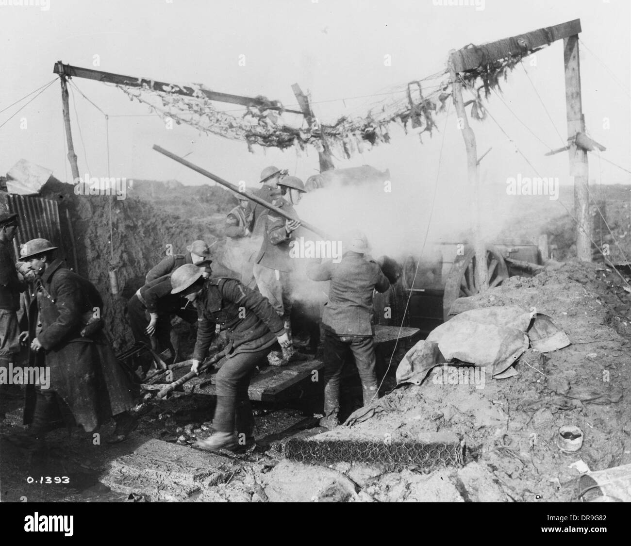 British Front in France, 1917 Stock Photo - Alamy
