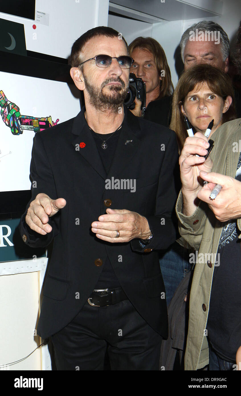 Ringo Starr POP Art Collection Showcase at Pop International Galleries ...