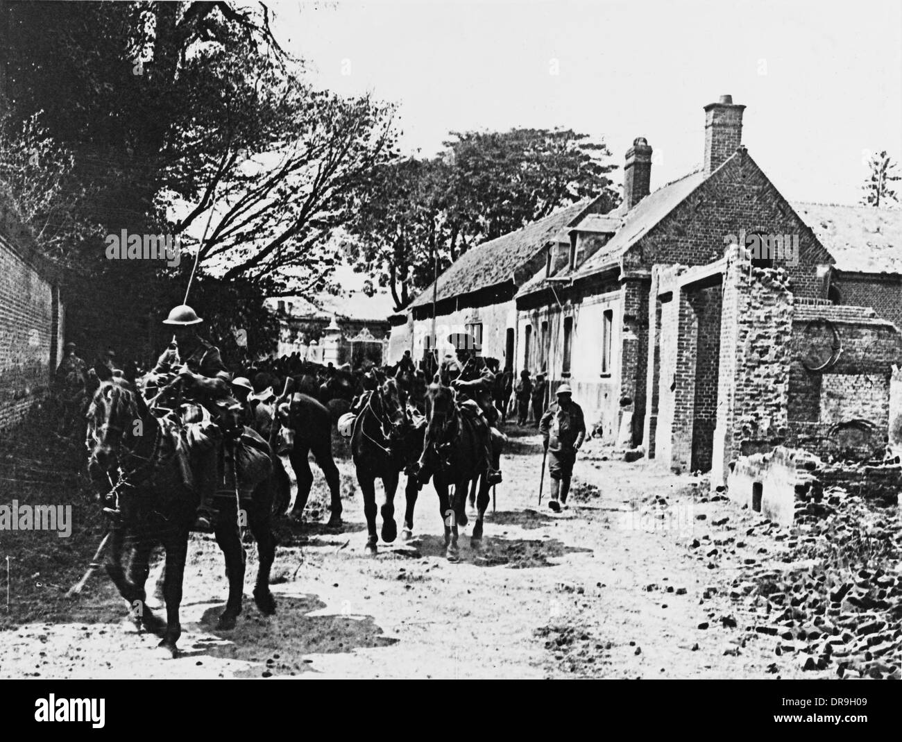 Battle of Amiens 1918 Stock Photo - Alamy