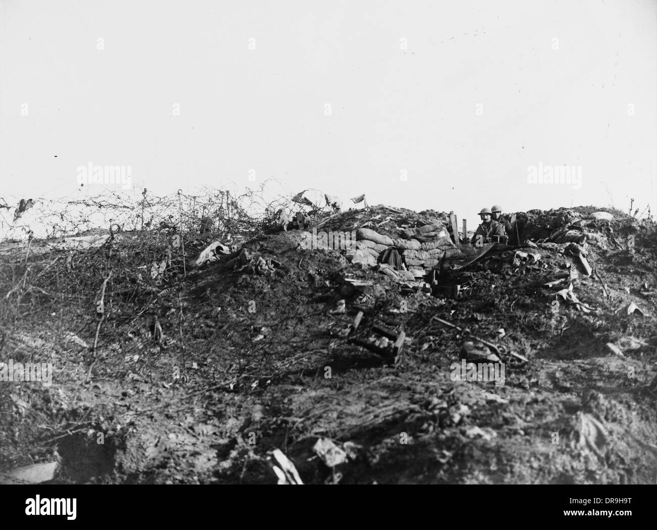 Trenches ww1 no man land hi-res stock photography and images - Alamy