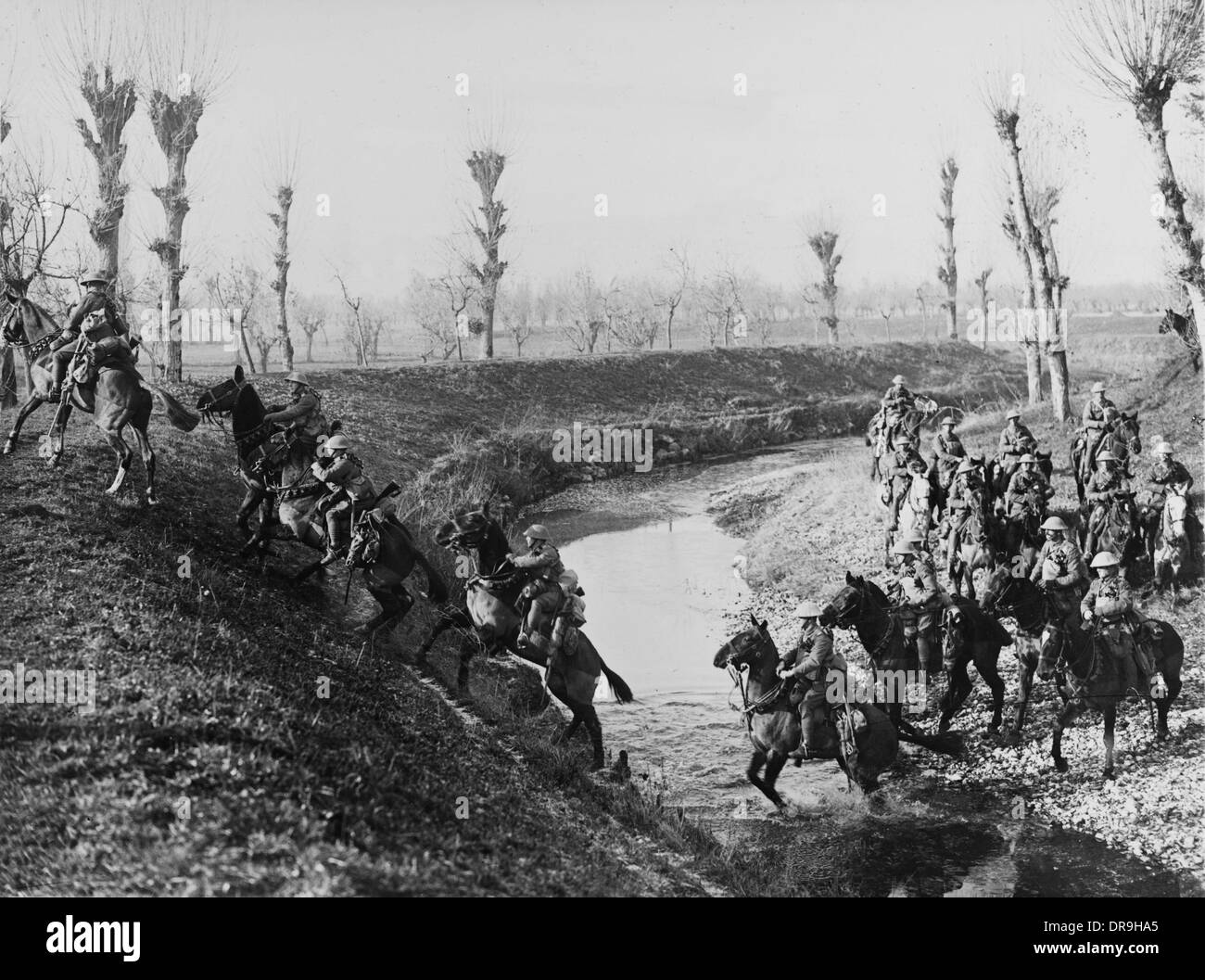 British Front in France in 1918 Stock Photo - Alamy
