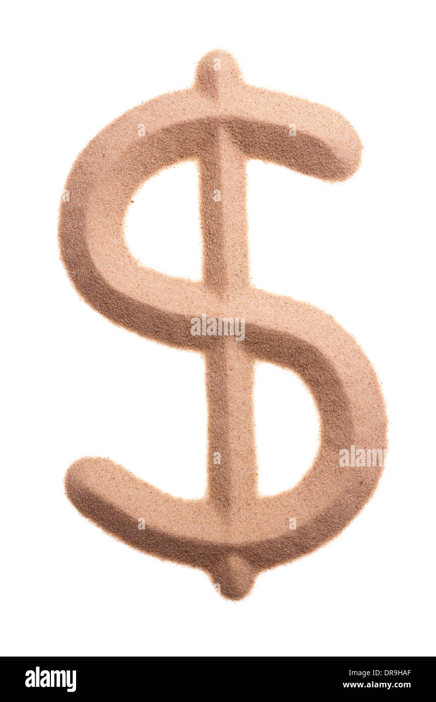Word writing text dollar Cut Out Stock Images & Pictures - Alamy