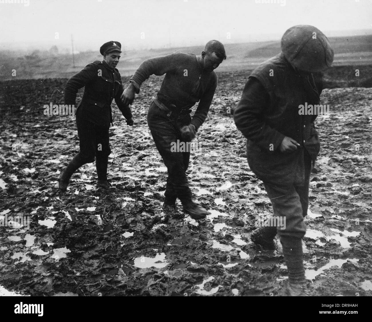 Mud conditions Black and White Stock Photos & Images - Alamy