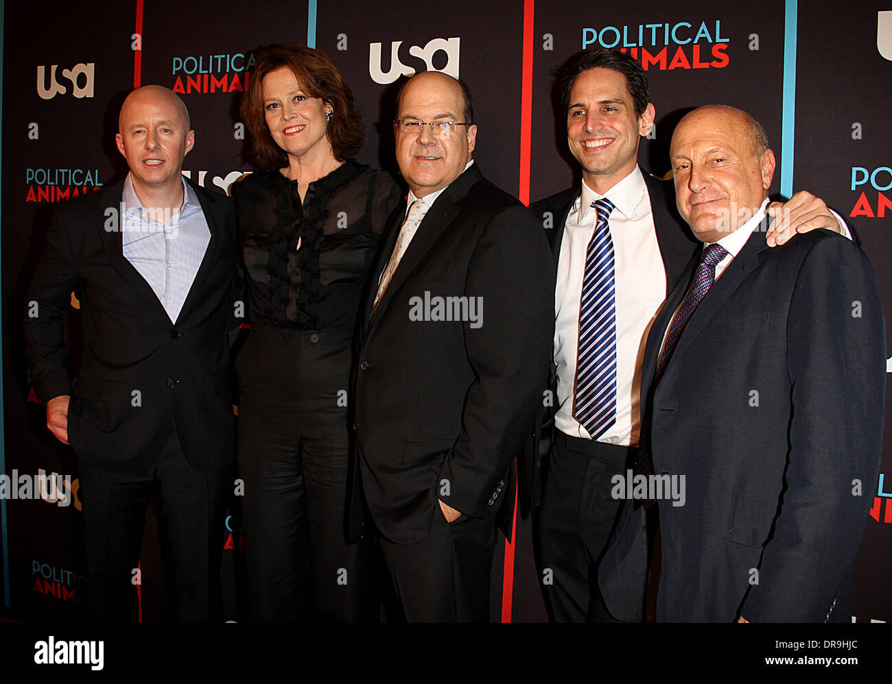 Chris McCumber Sigourney Weaver, Jeff Wachtel, Greg Berianti and ...