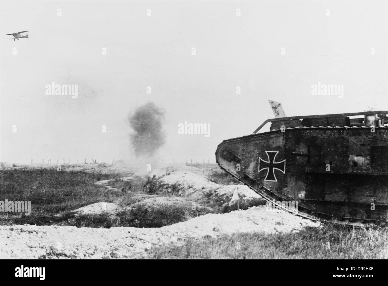 German tank ww1 Black and White Stock Photos & Images - Alamy