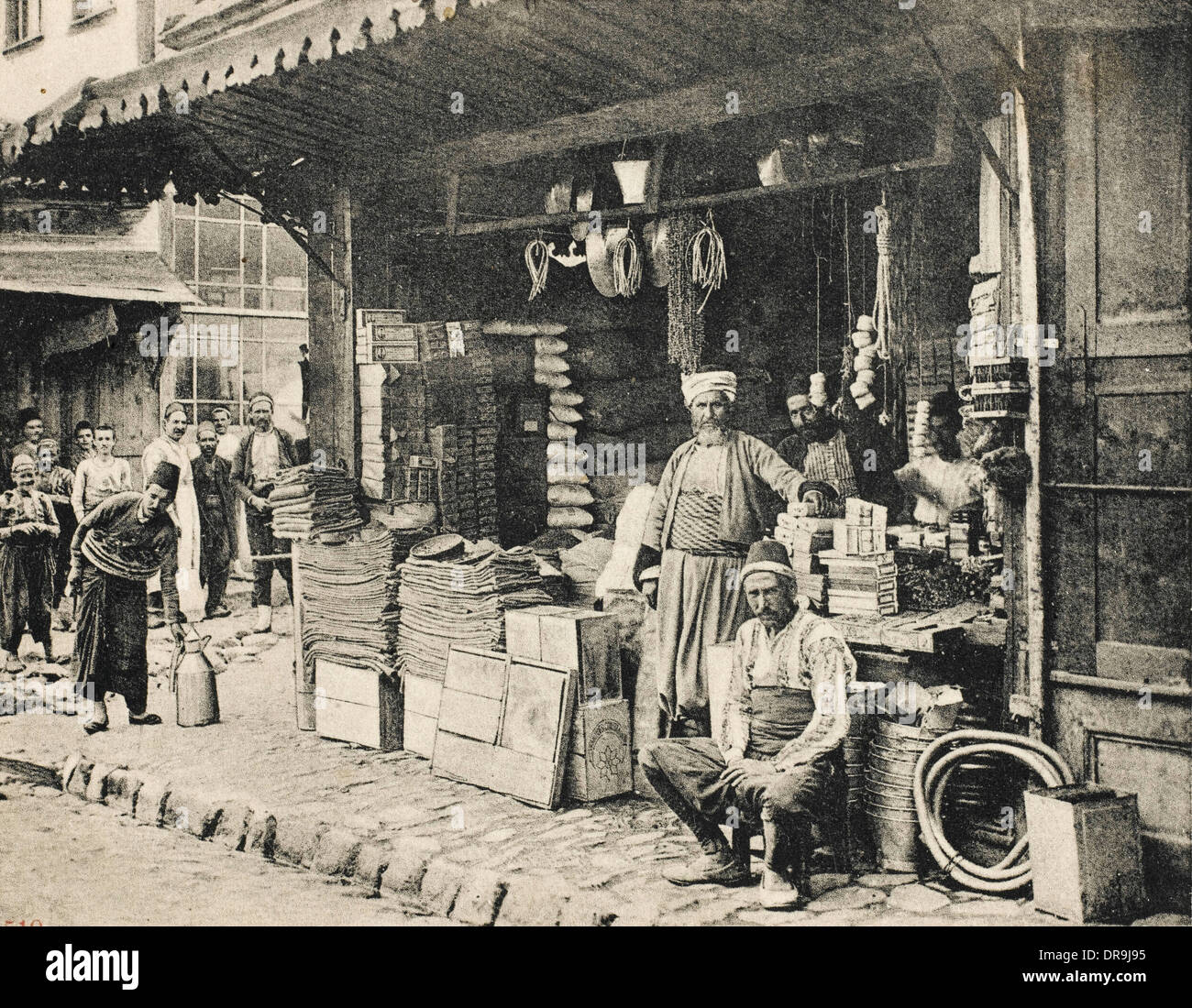 Bursa - Turkey - Turkish merchants Stock Photo - Alamy
