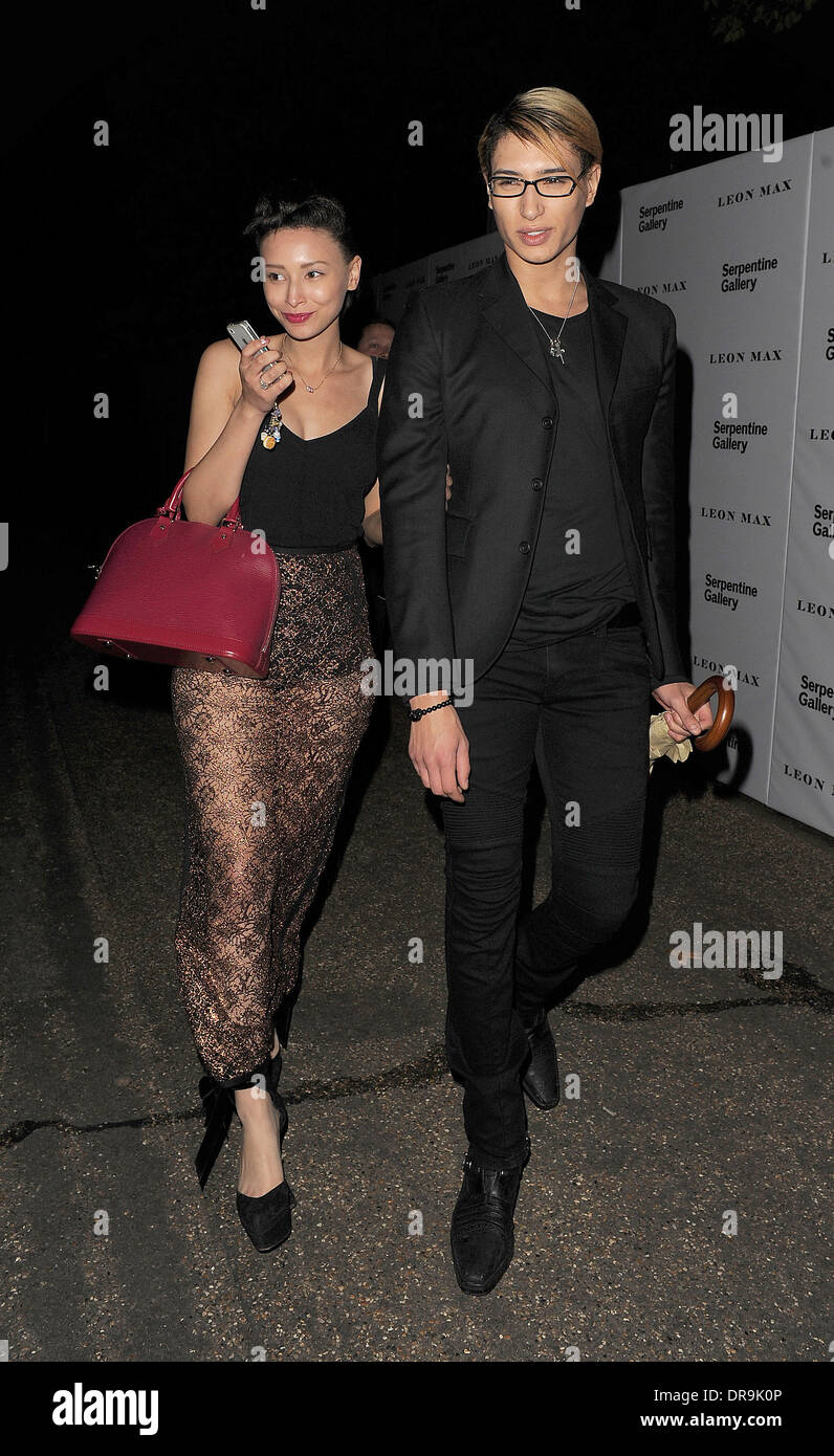 Leah Weller and Natt Weller The Serpentine Gallery Summer Party held in ...