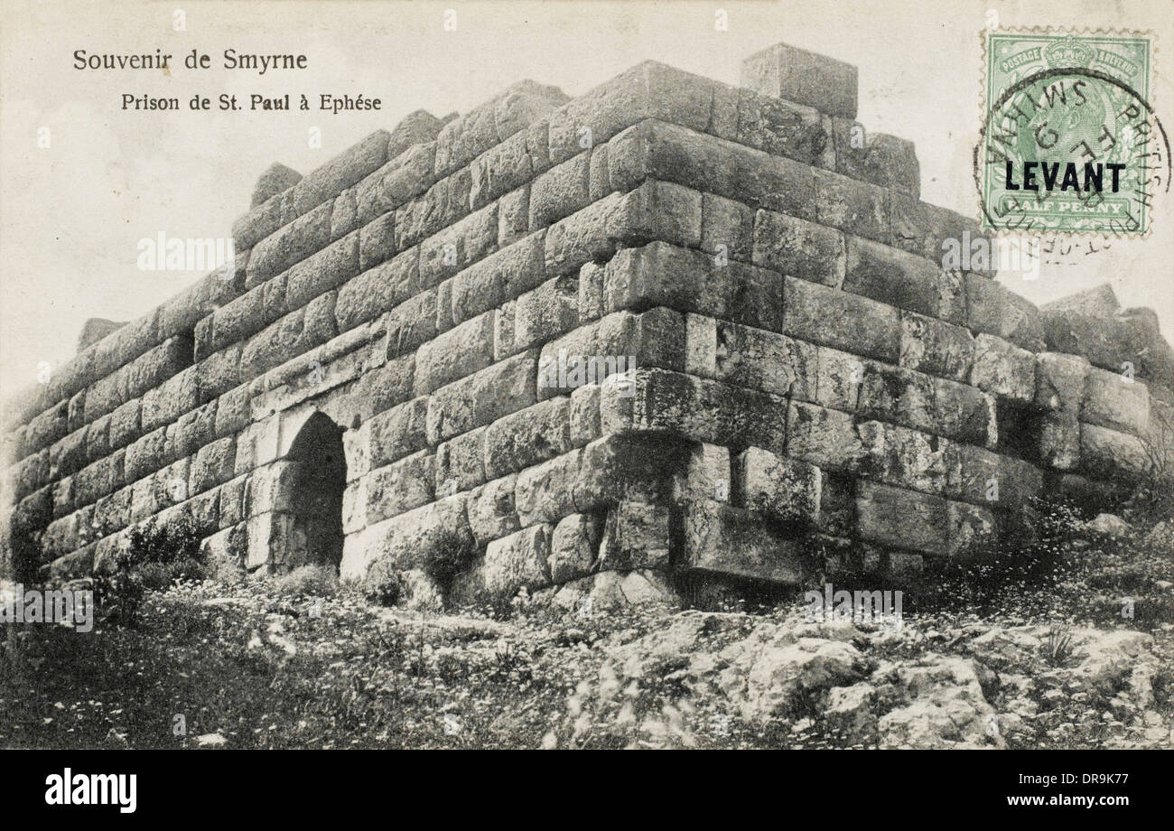 St Paul's Prison - Ephesus - Turkey Stock Photo - Alamy