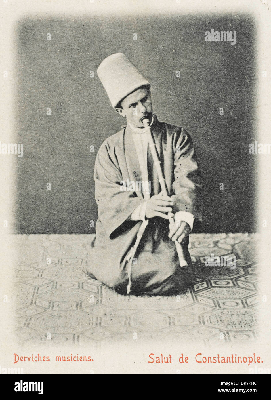 Turkish ney player (Mevlevi Dervish Stock Photo - Alamy