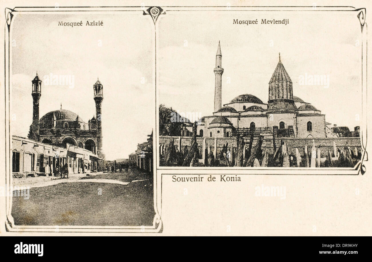 Konya - Rumi's Mosque and Tomb Complex Stock Photo - Alamy