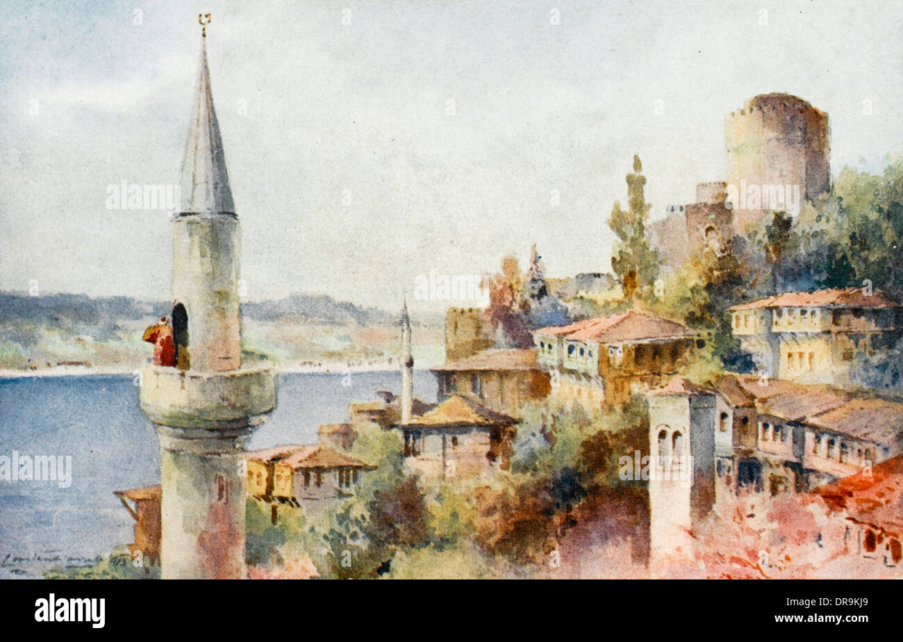 Constantinople - Muezzin - Call to prayer Stock Photo - Alamy