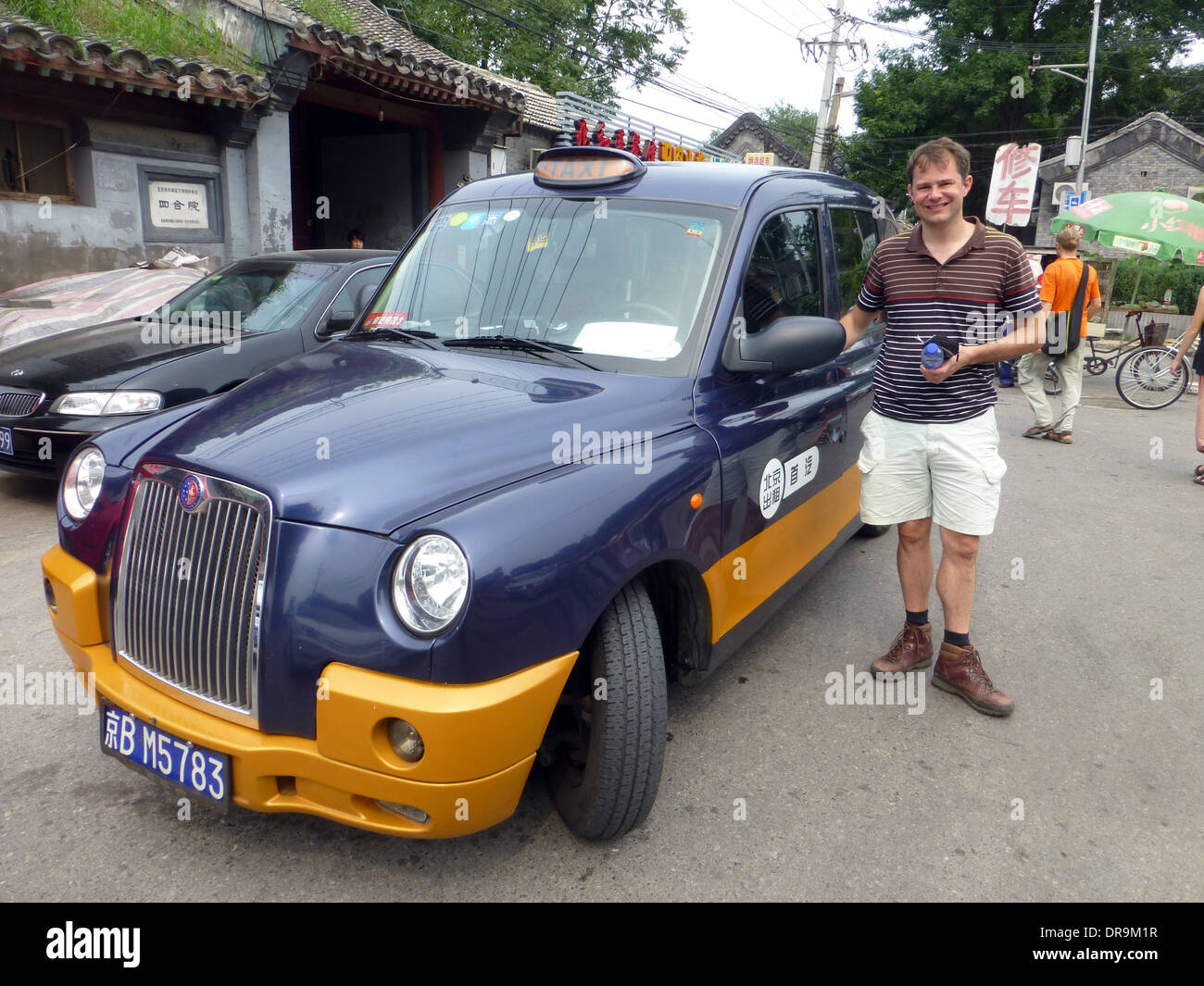 Western looking cab in China Stock Photo - Alamy
