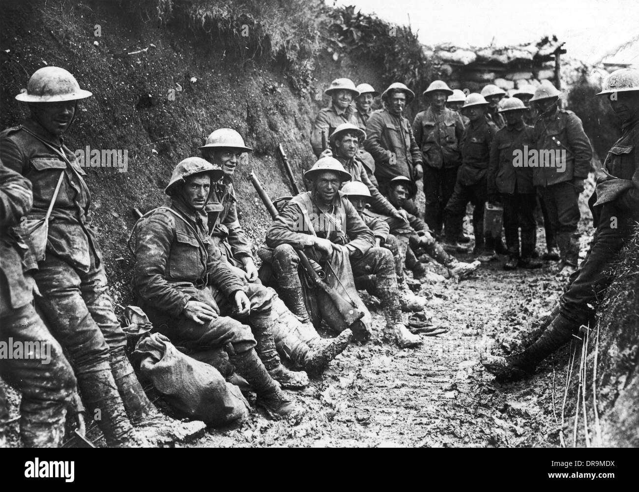 Royal irish rifles ww1 trench hi-res stock photography and images - Alamy
