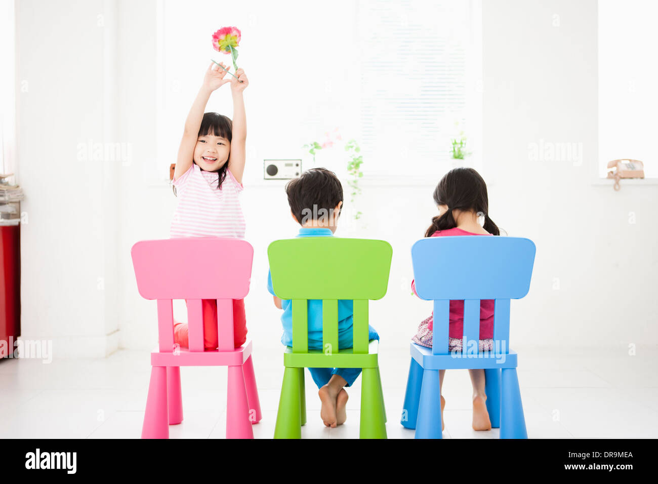 Elementary class chair chairs hi-res stock photography and images - Alamy