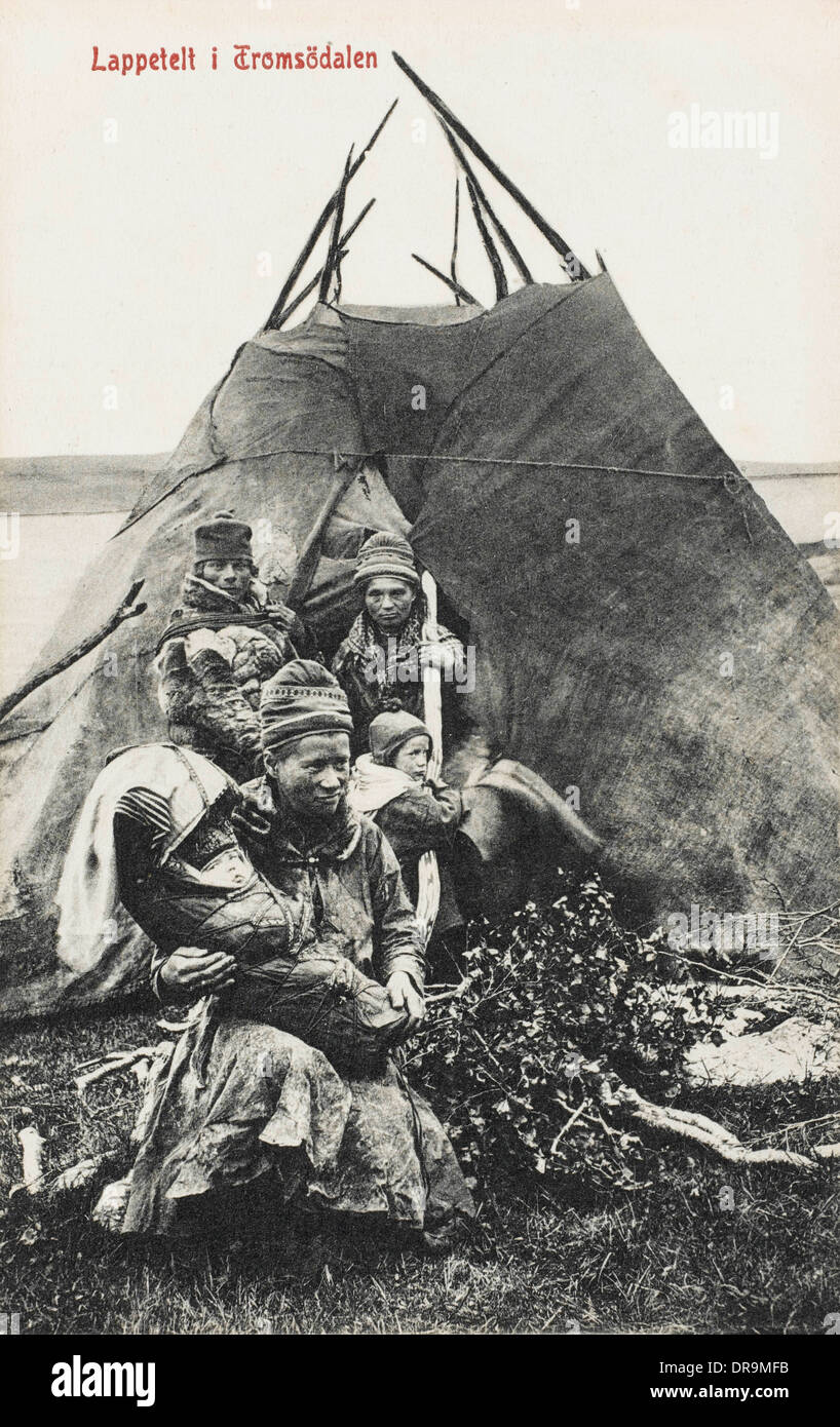 Laplanders - Norway Stock Photo - Alamy