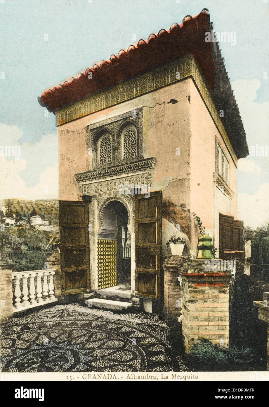 Granada, Spain - The Alhambra Mosque Stock Photo - Alamy