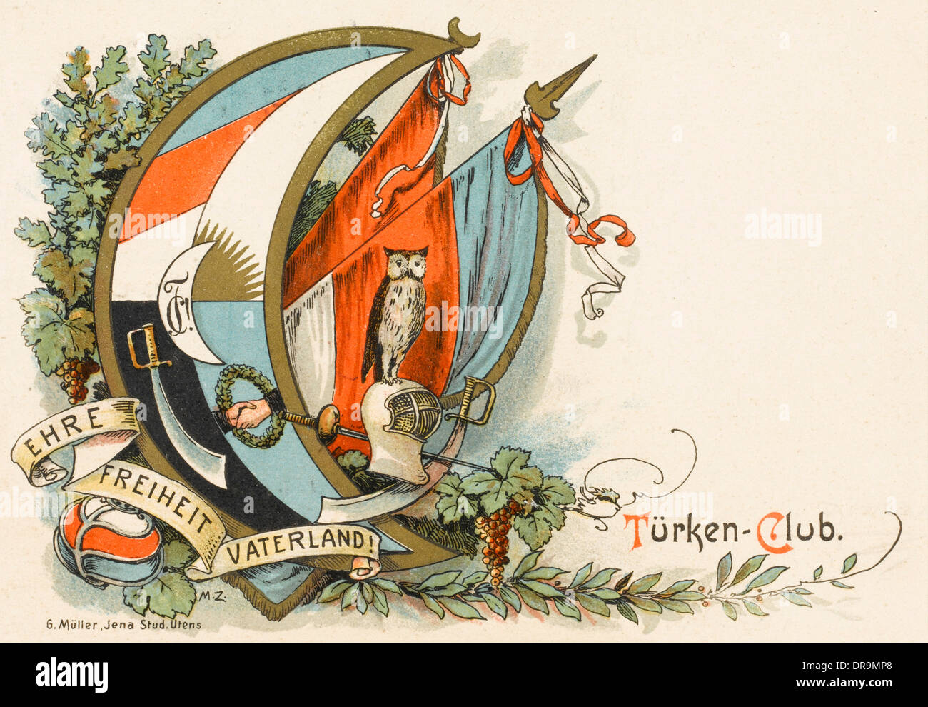 Turkish Student Club - German University Stock Photo - Alamy