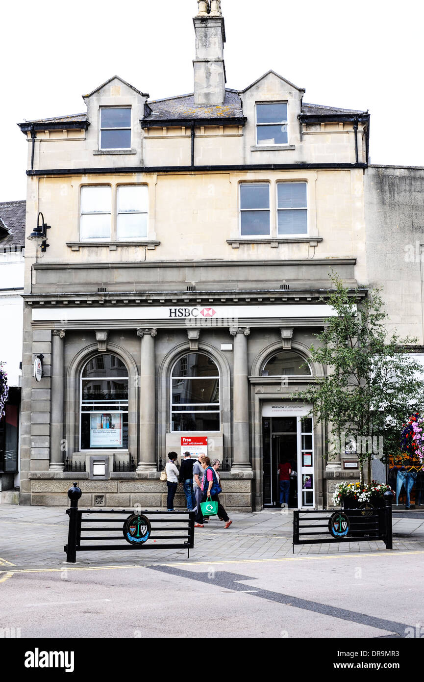 The HSBC bank in Chippenham, UK Stock Photo - Alamy