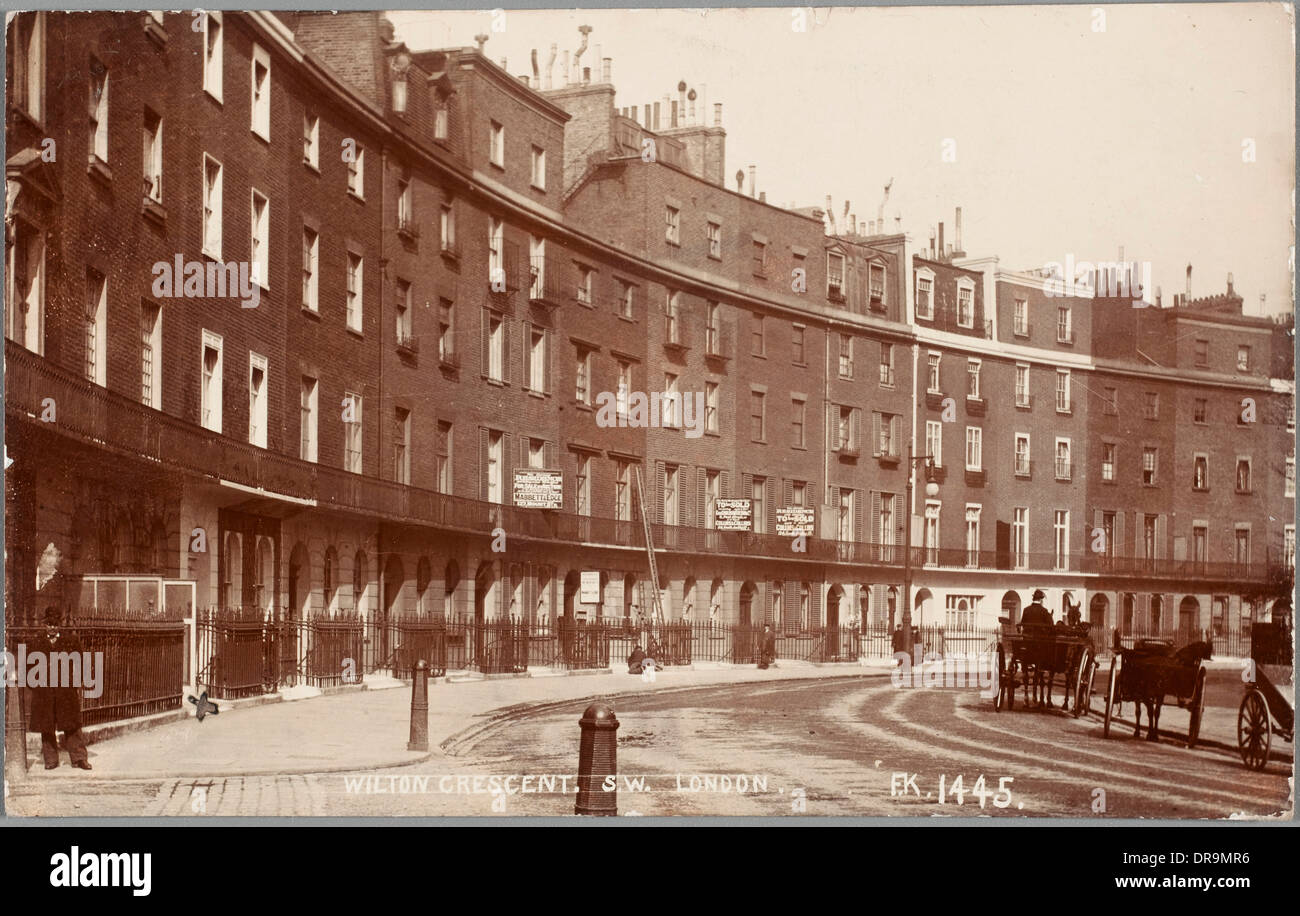 Wilton Crescent, London Stock Photo - Alamy