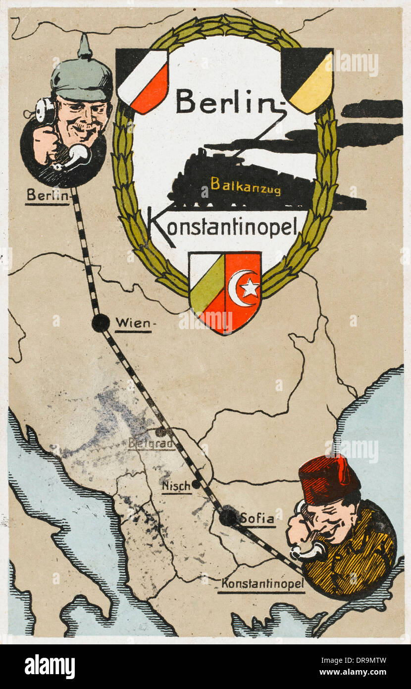 Ottoman empire map ww1 hi-res stock photography and images - Alamy