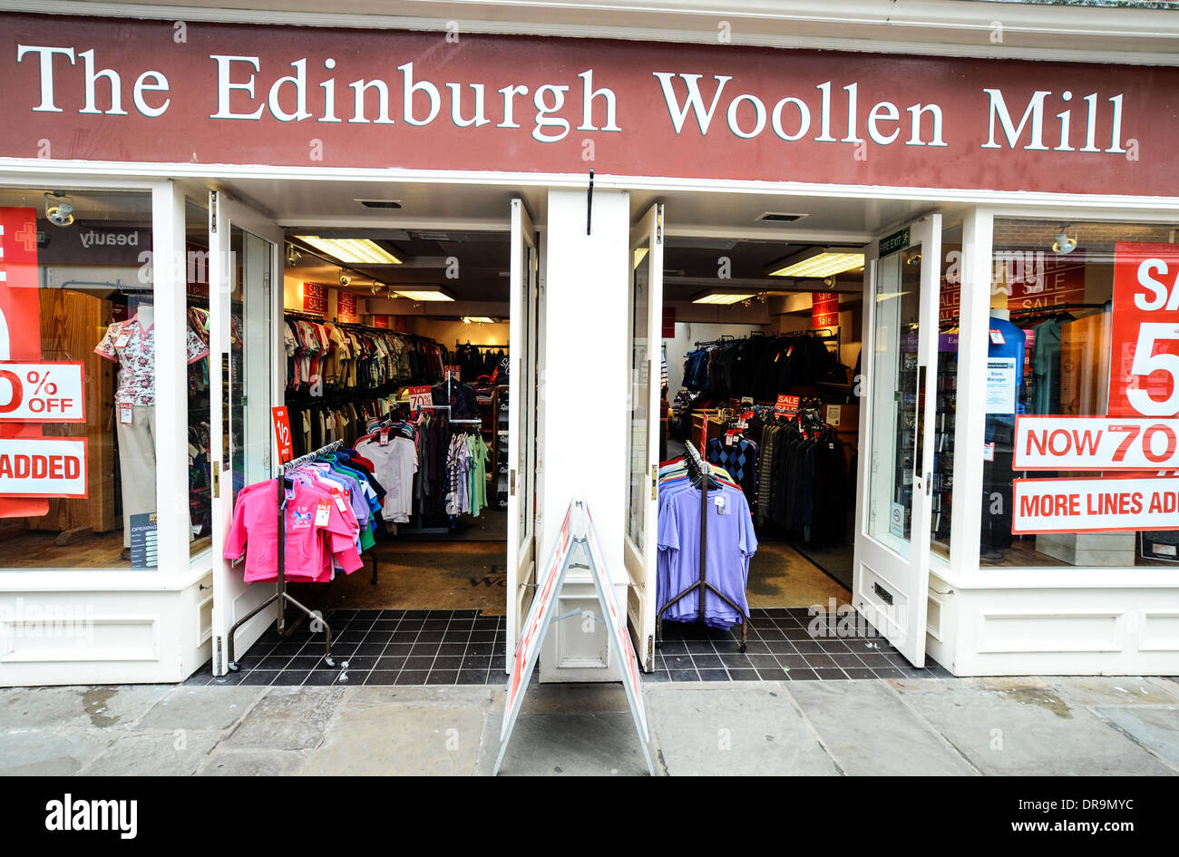 The Edinburgh Woollen Mill shop in Chippenham, UK Stock Photo - Alamy