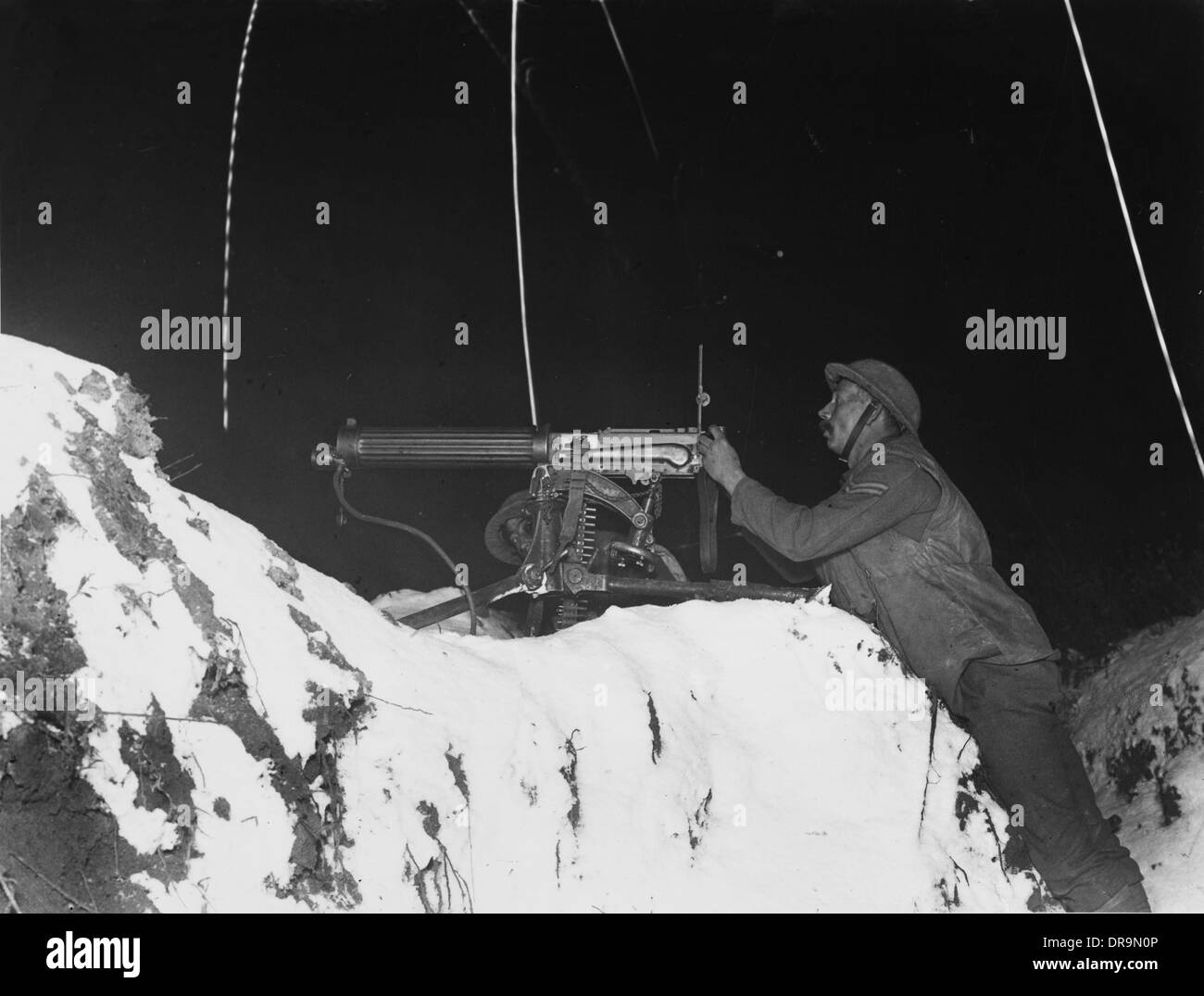 British machine gun hi-res stock photography and images - Alamy