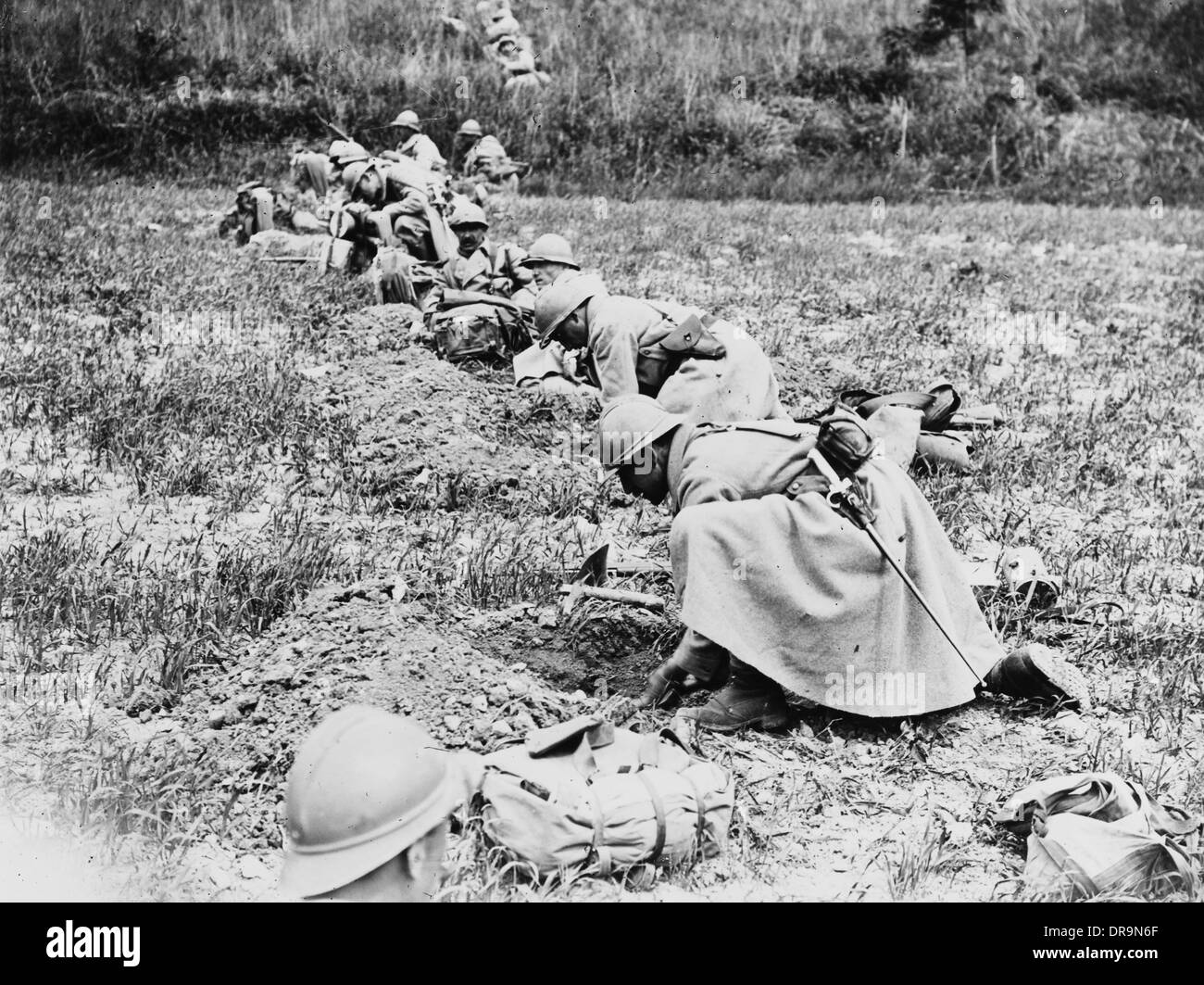Battle of the Aisne 1918 Stock Photo - Alamy