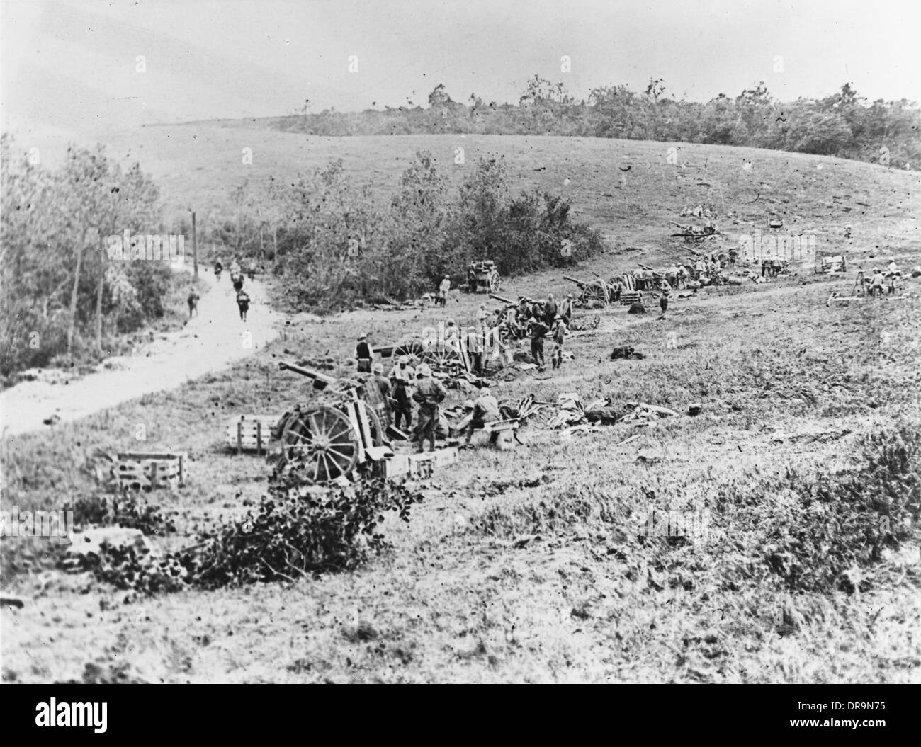 British Front in France, 1918 Stock Photo - Alamy
