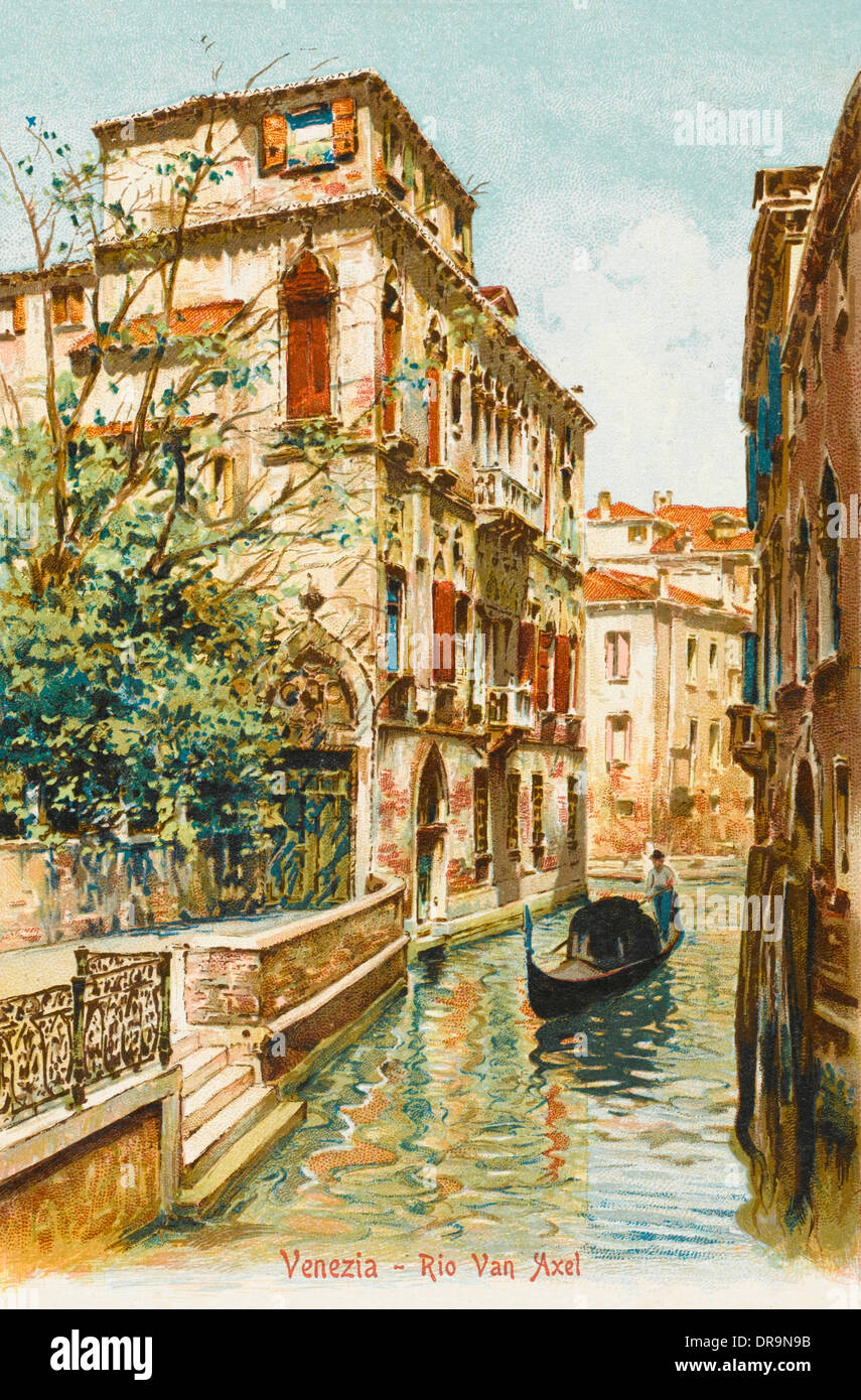 Venice - Rio Van Axel Stock Photo - Alamy