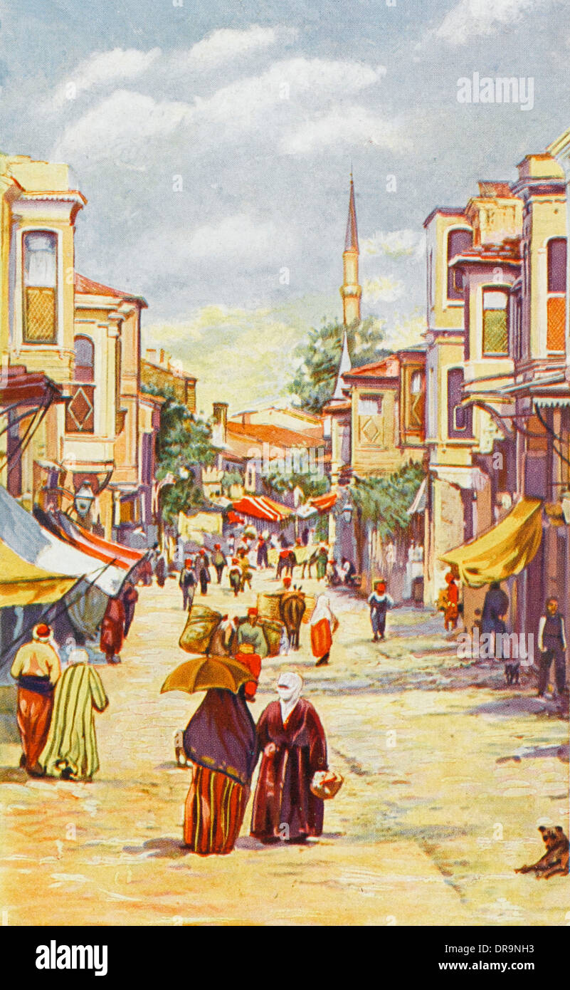 Street scene in constantinople hi-res stock photography and images - Alamy