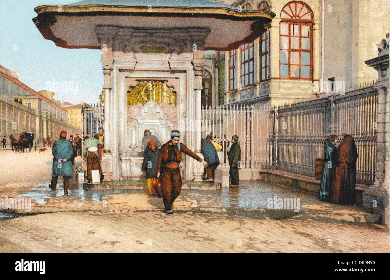 Tophane Cesmesi Fountain, Constantinople, Turkey Stock Photo - Alamy