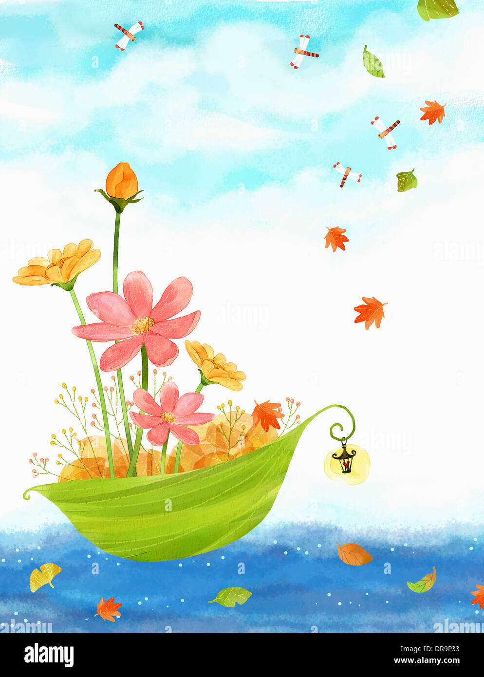 Water themed backdrop hi-res stock photography and images - Alamy