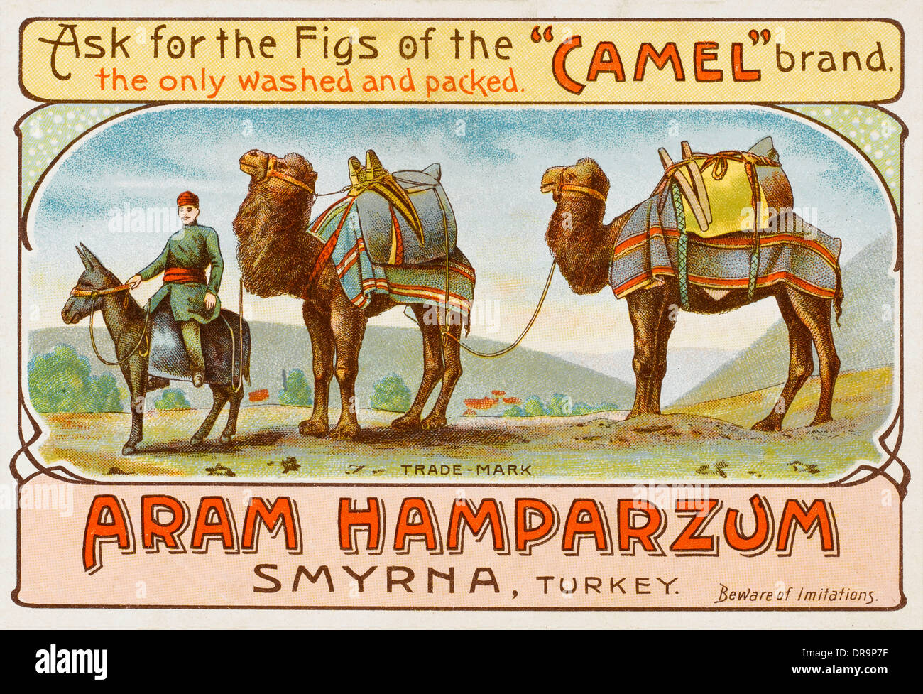 Izmir, Turkey - 'Camel' brand figs Stock Photo - Alamy