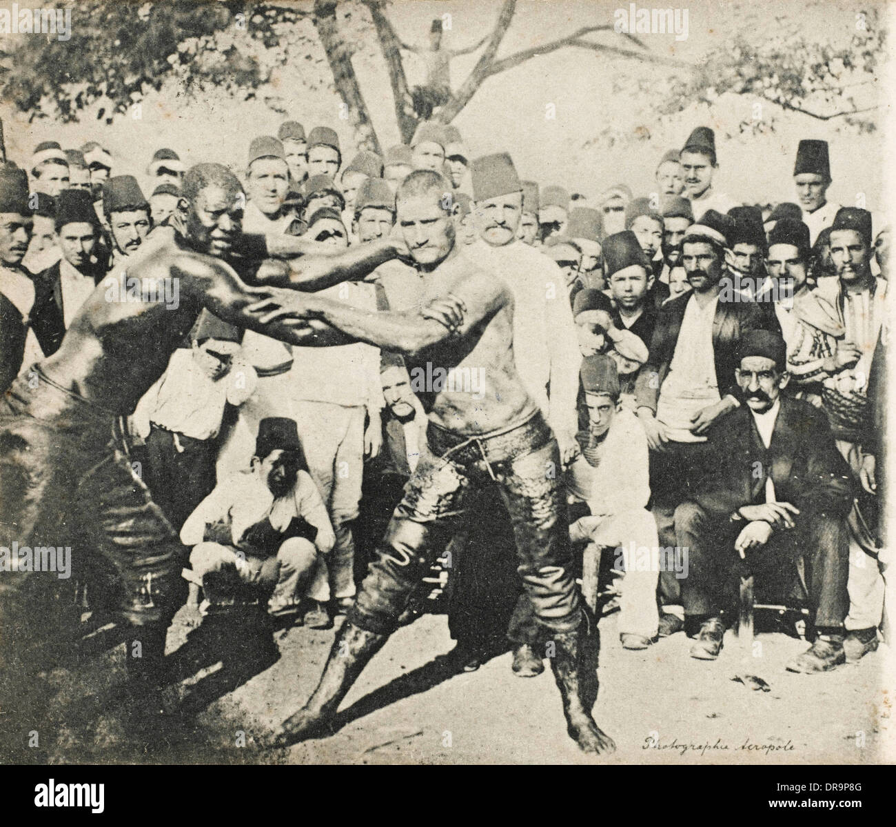 Turkish wrestlers hi-res stock photography and images - Alamy