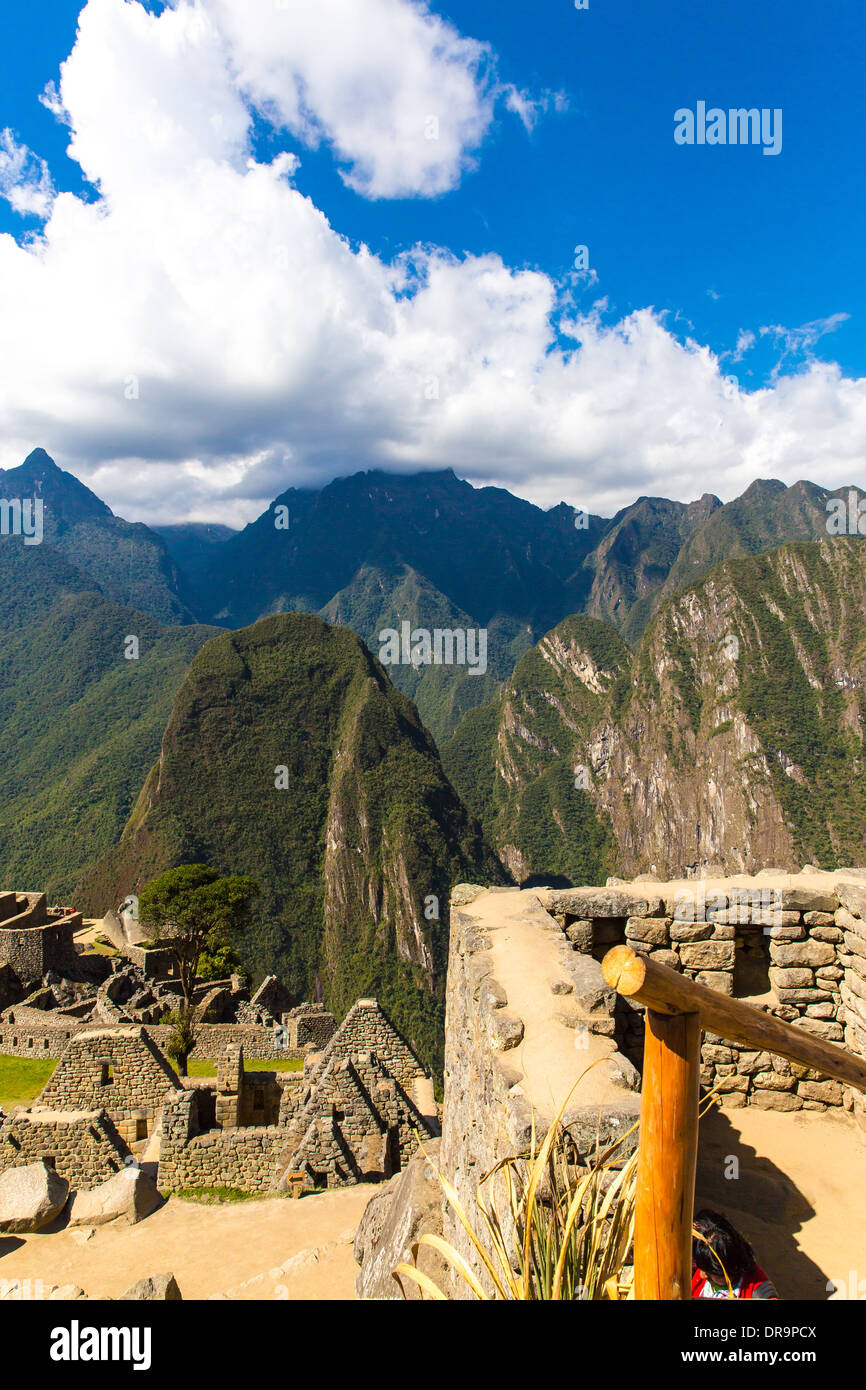 Mysterious city - Machu Picchu, Peru,South America. The Incan ruins and ...