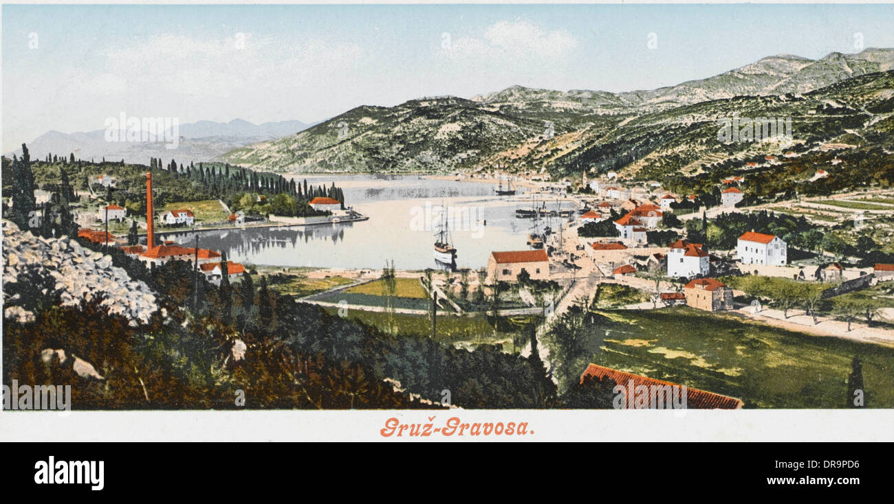 Gruz Harbour , Croatia Stock Photo - Alamy