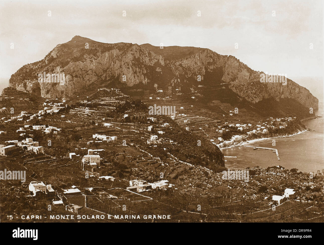 Mount solaro of capri hi-res stock photography and images - Alamy