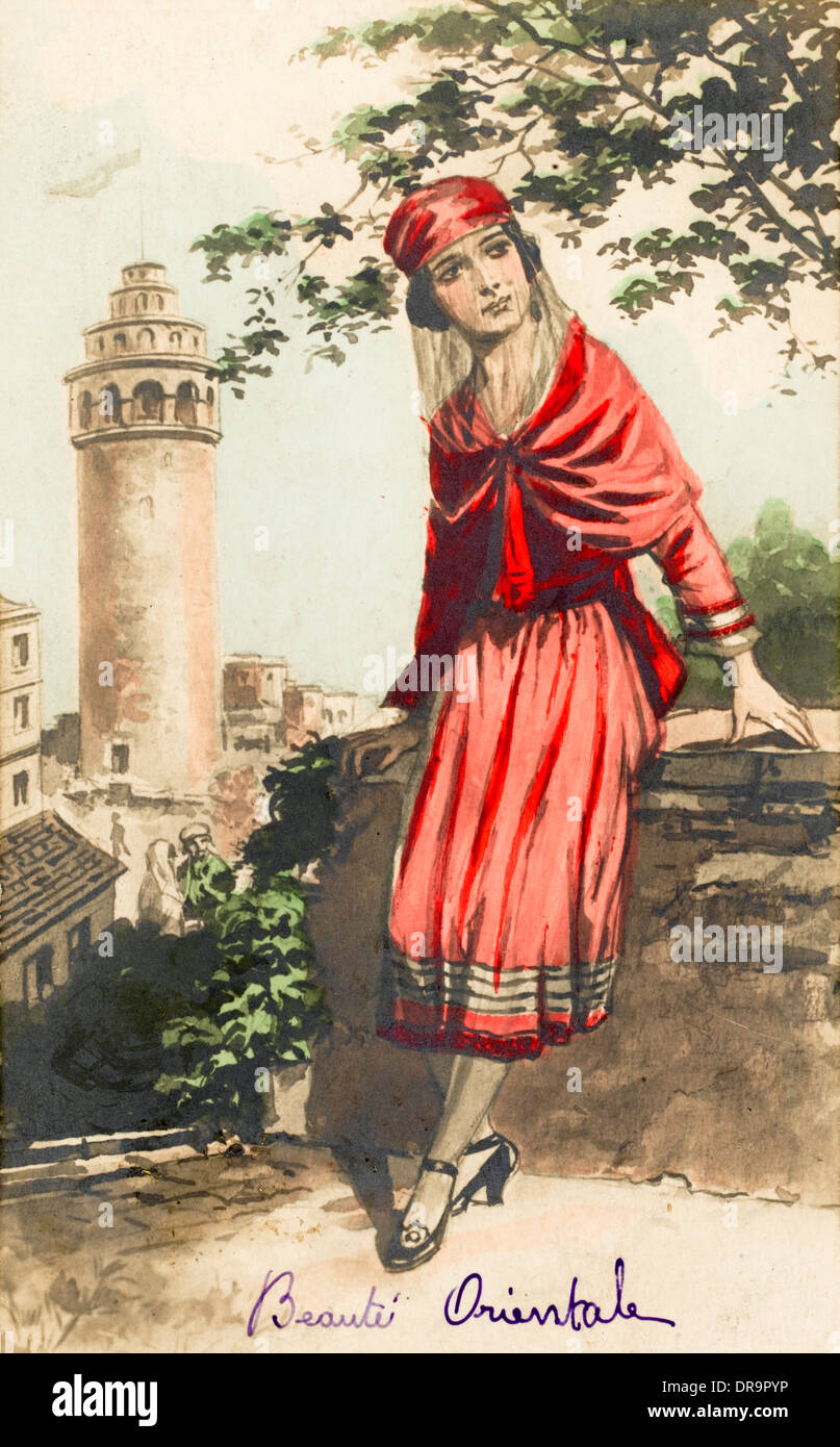 Turkish woman - modern style Stock Photo - Alamy