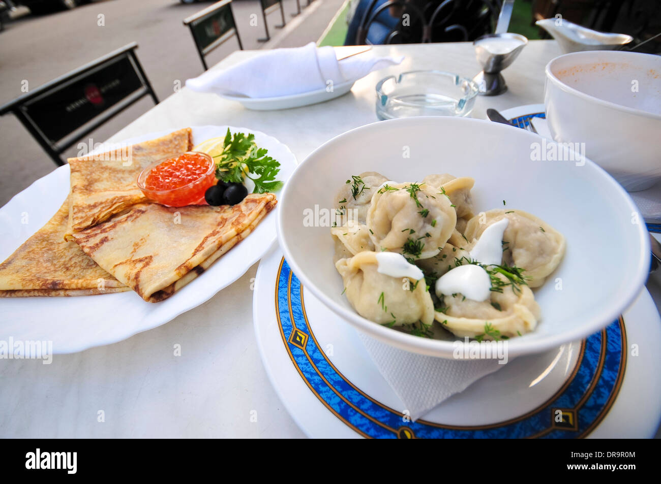 Russian dishes hi-res stock photography and images - Alamy