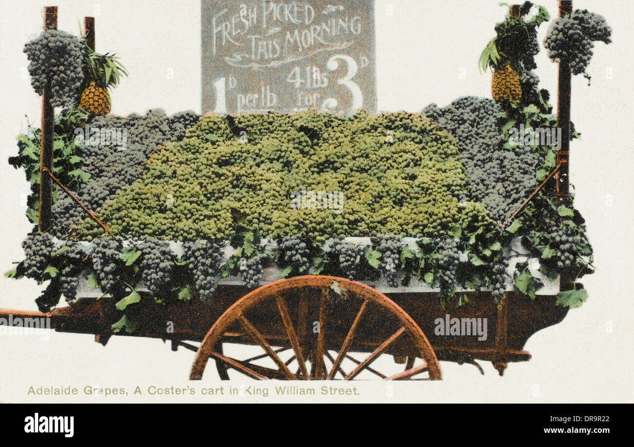 Grape Stall - Adelaide, Australia Stock Photo - Alamy