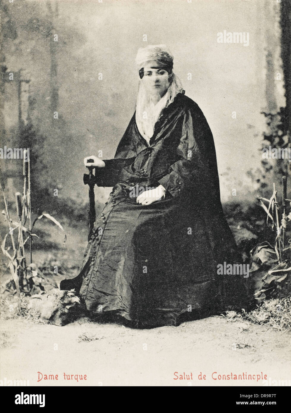 A Turkish Woman - portrait photograph Stock Photo - Alamy