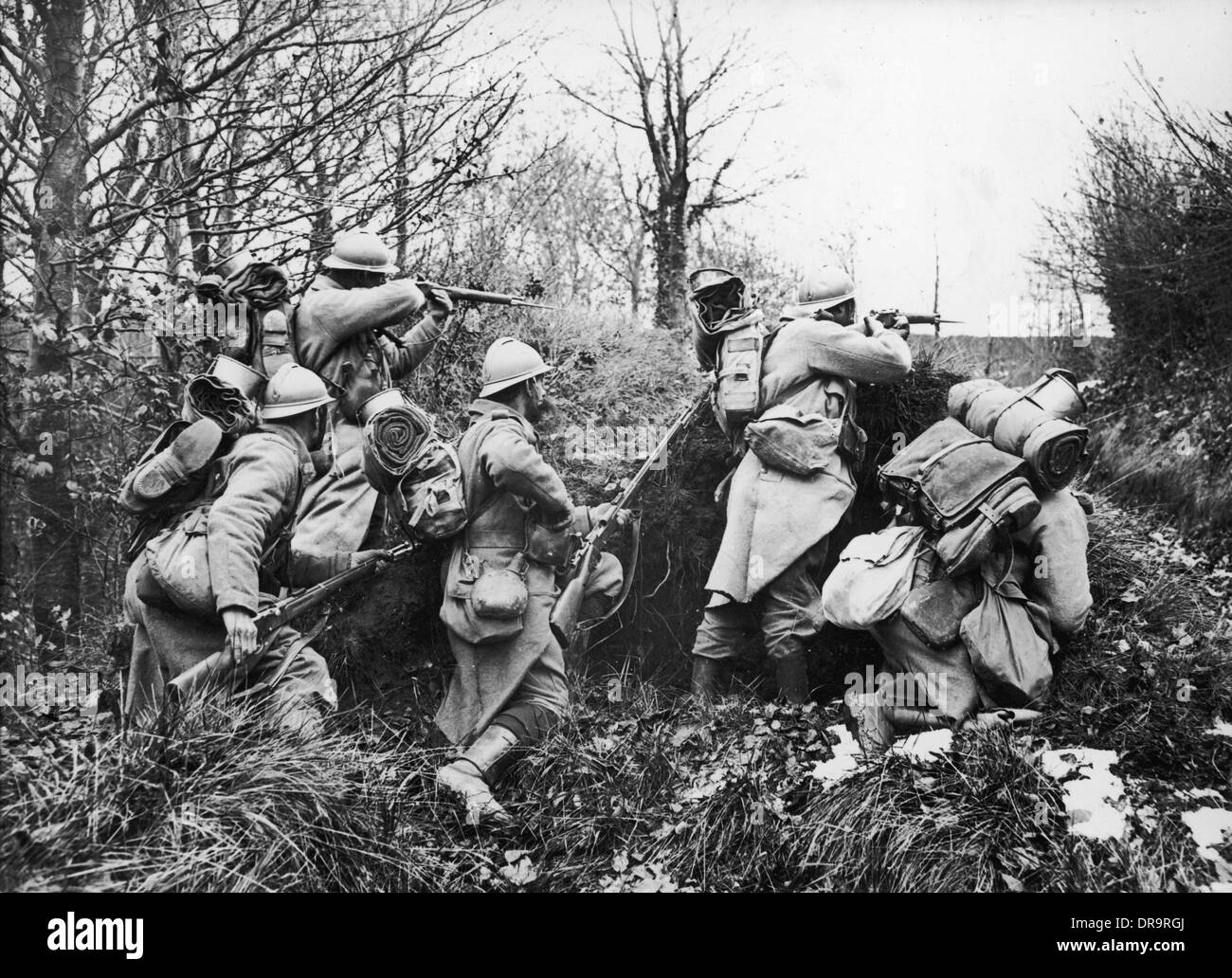 French Front 1915 Stock Photo - Alamy