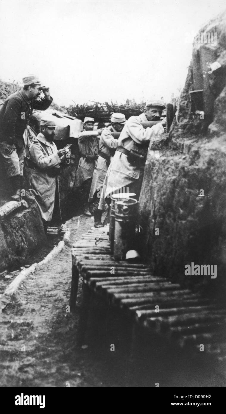 French Front 1915 Stock Photo - Alamy