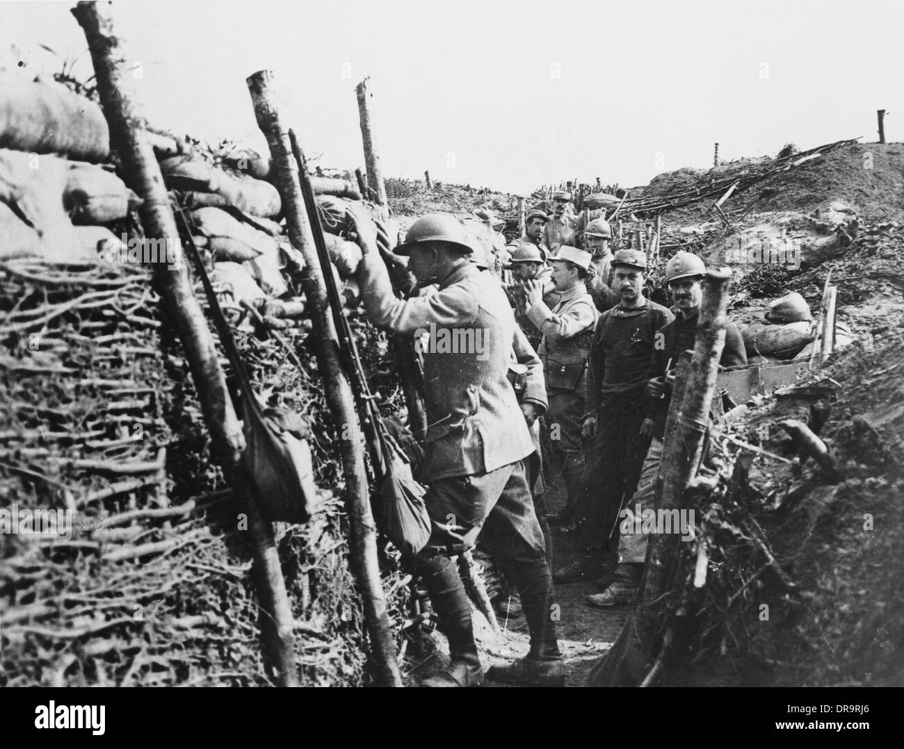 French Front 1915 Stock Photo - Alamy